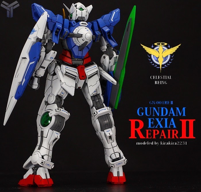 RG 1/144 Exia Repair II Custom Build