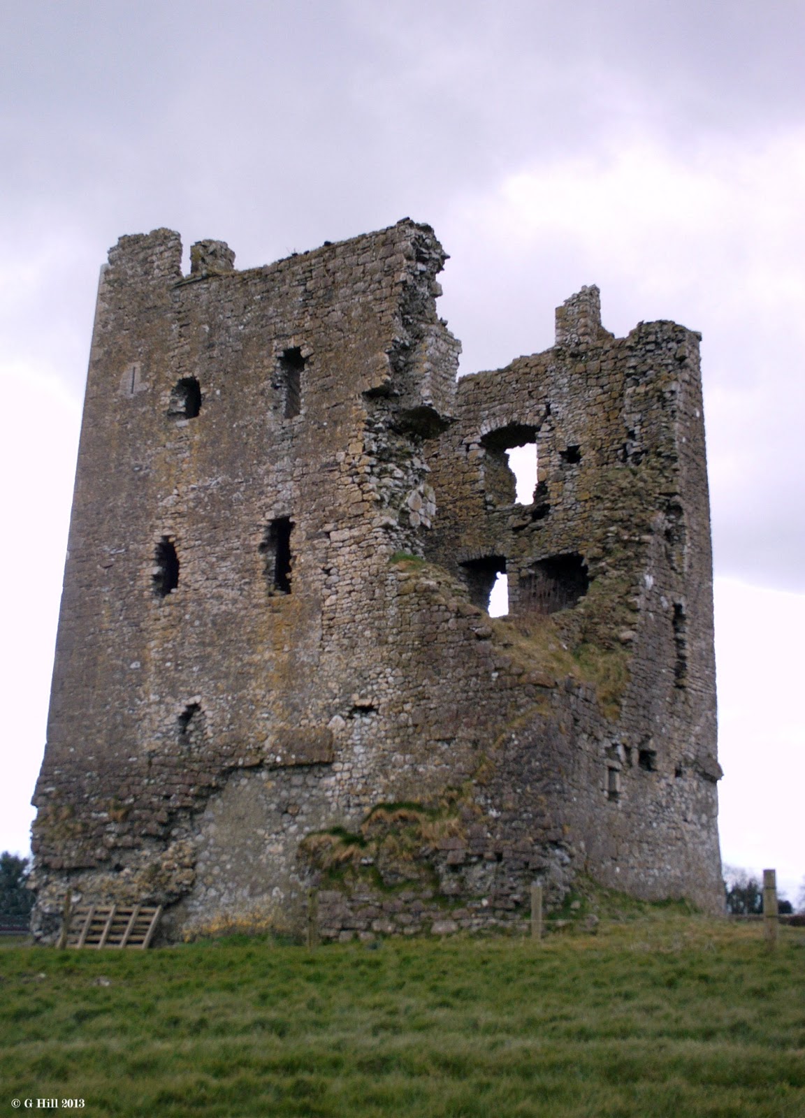 Ireland In Ruins: Rattin Castle Co Westmeath