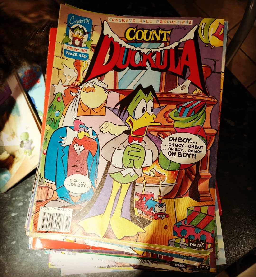 Boys Adventure Comics: UPDATED: Count Duckula comics series