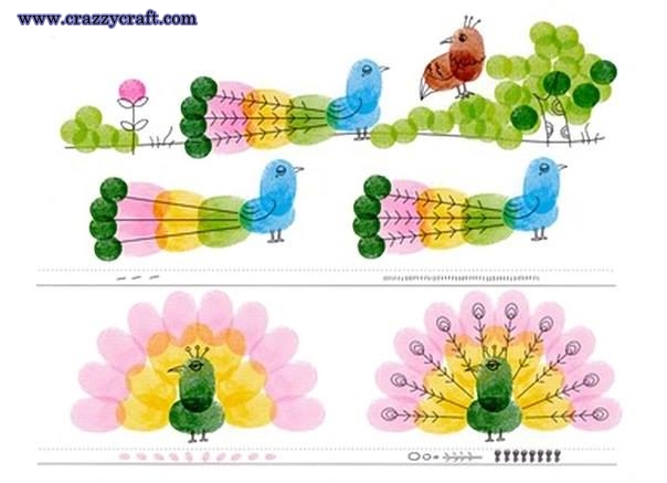 How to draw fingerprints - crazzy craft