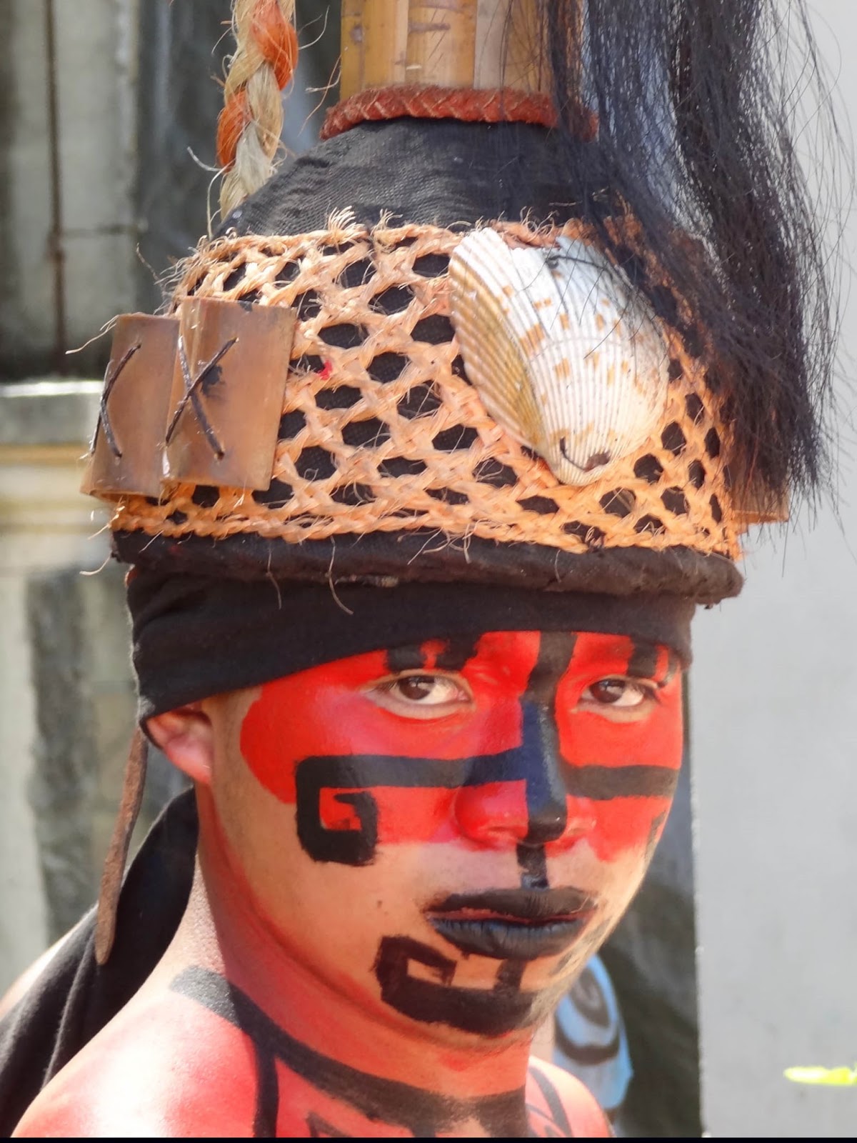 Mayan Warrior Face Paint
