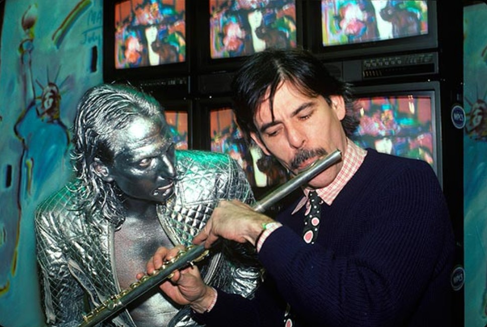 The Max Collector: JON STEVEN'S SILVER PEOPLE & PETER MAX