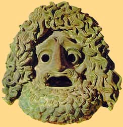 Ancient Greek Tragedy Mask: Culture