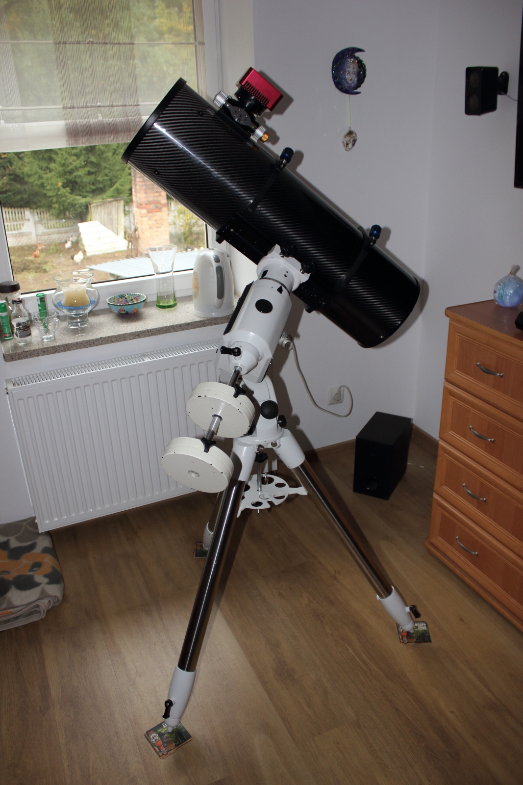 Astronomia Amatorska: Orion UK CT8 pierwsze wrażenia