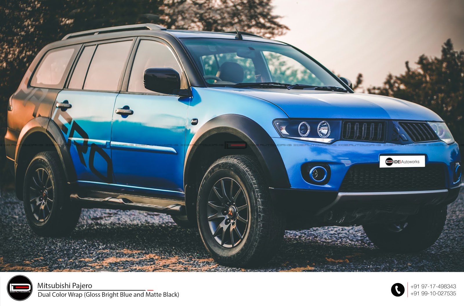 Pajero Blue