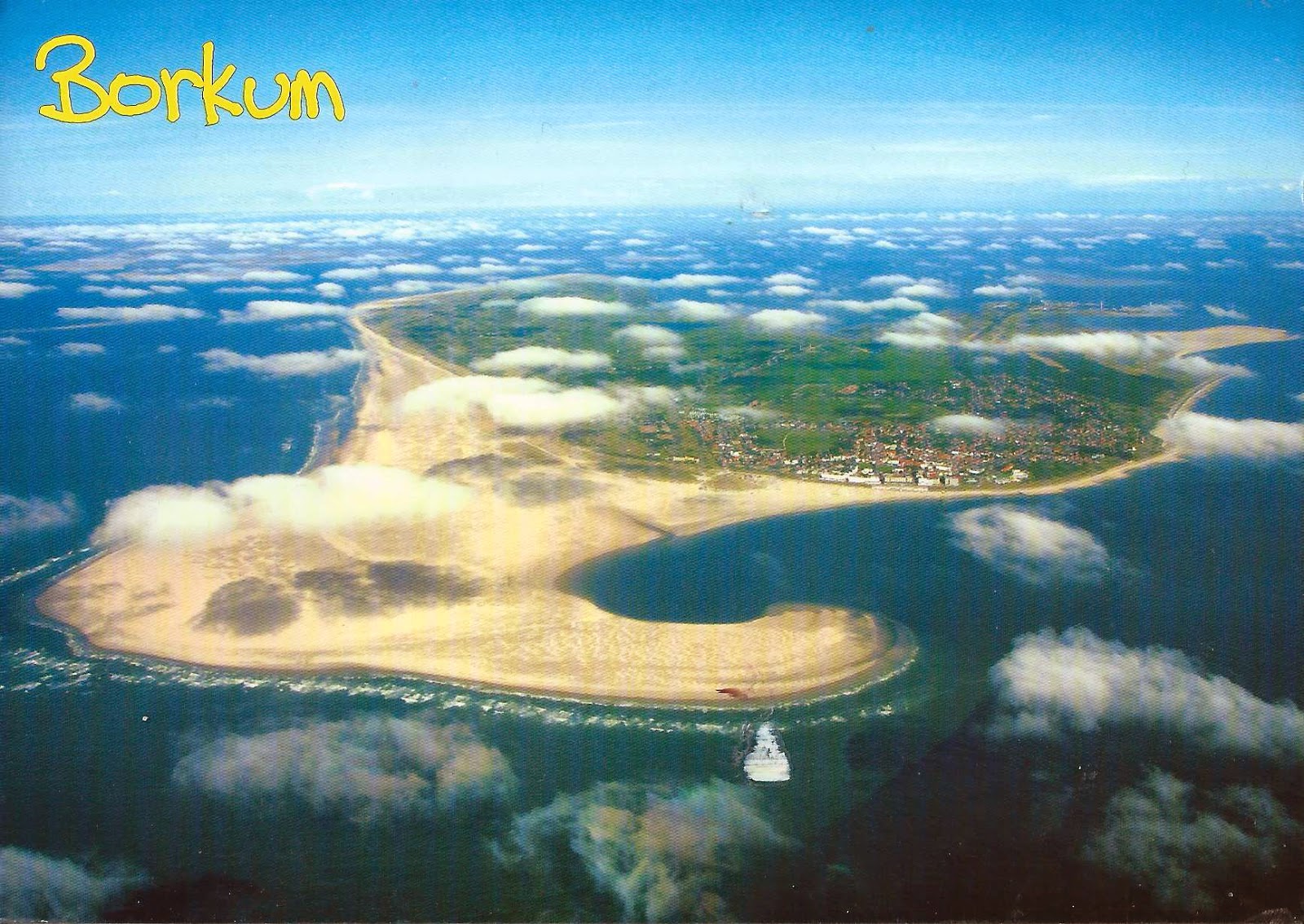 A Journey of Postcards: North Sea Island Borkum