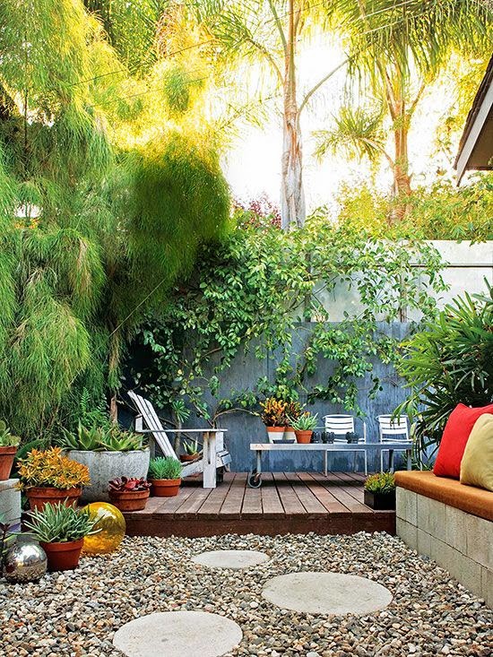 Recanto no jardim! - Jeito de Casa - Blog de Decoração e Arquitetura