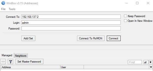 Cara Mengakses Mikrotik Dengan Winbox