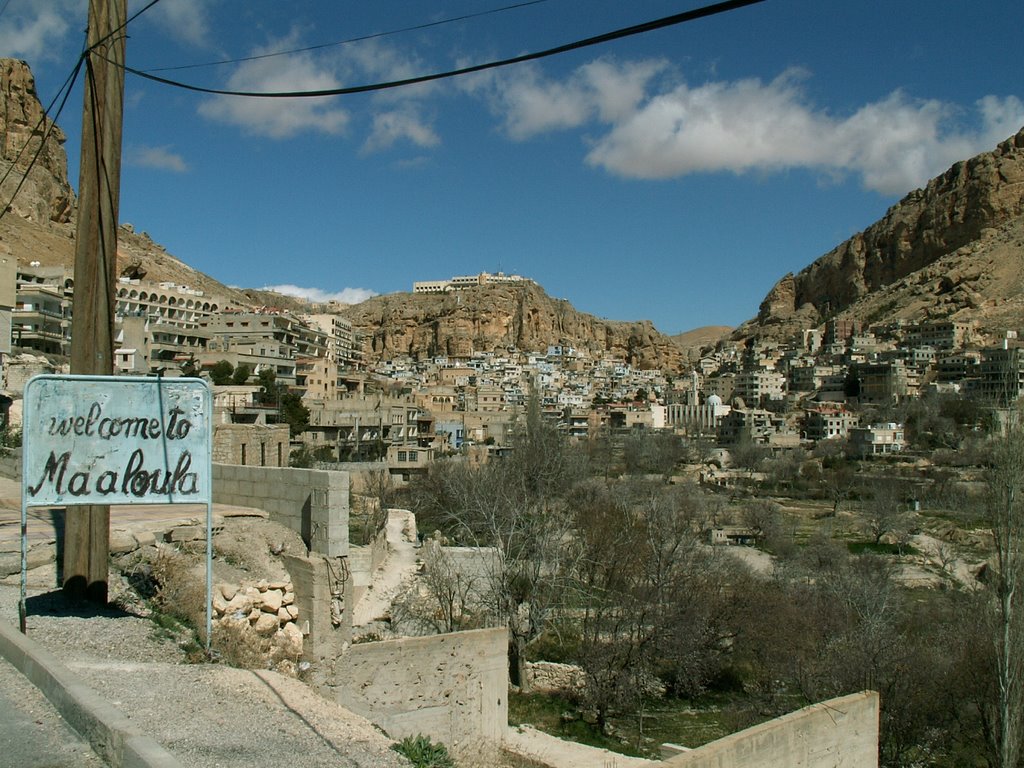 Windmills Of Your Mind: Maaloula, Mar Takla , Syria ,L’araméen