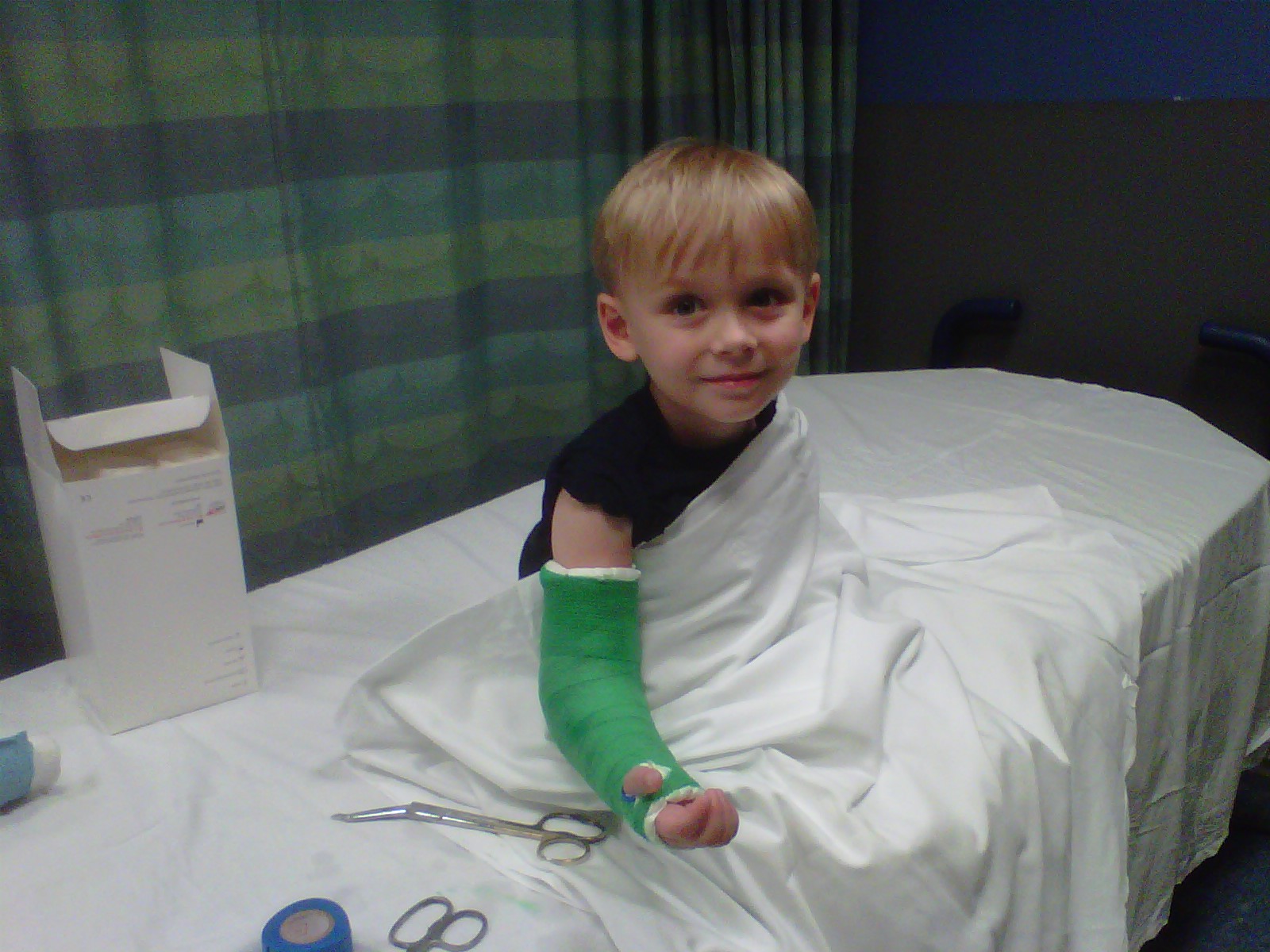 My Beautiful Due: Elliot's Unicortical Supracondylar Fracture!