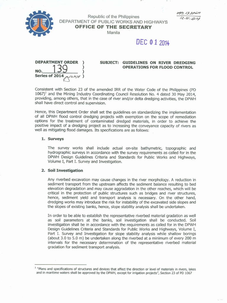 dpwh department order - philippin news collections