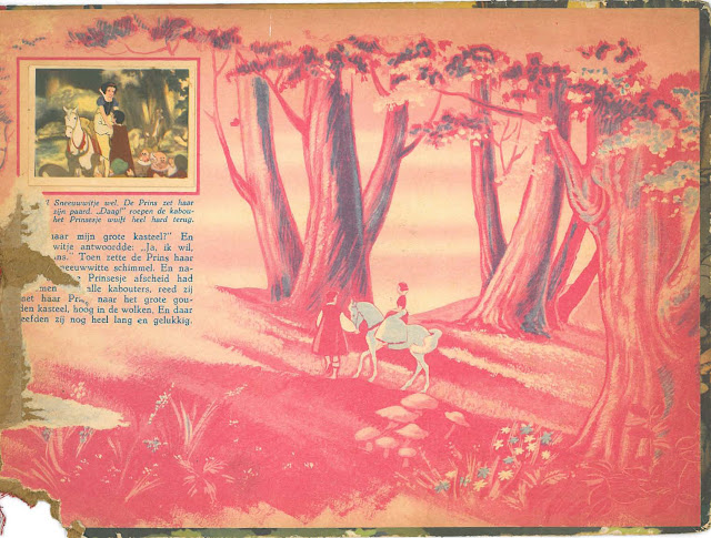 Filmic Light - Snow White Archive: 1950s Sticker Book from the Netherlands