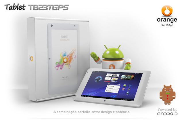 Tablet Orange TB23GPS ~ Orange Cool Thing - BR
