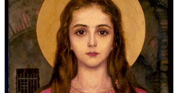 Saint August 11 : St. Philomena - Patroness of Youth - #StPhilomena # ...