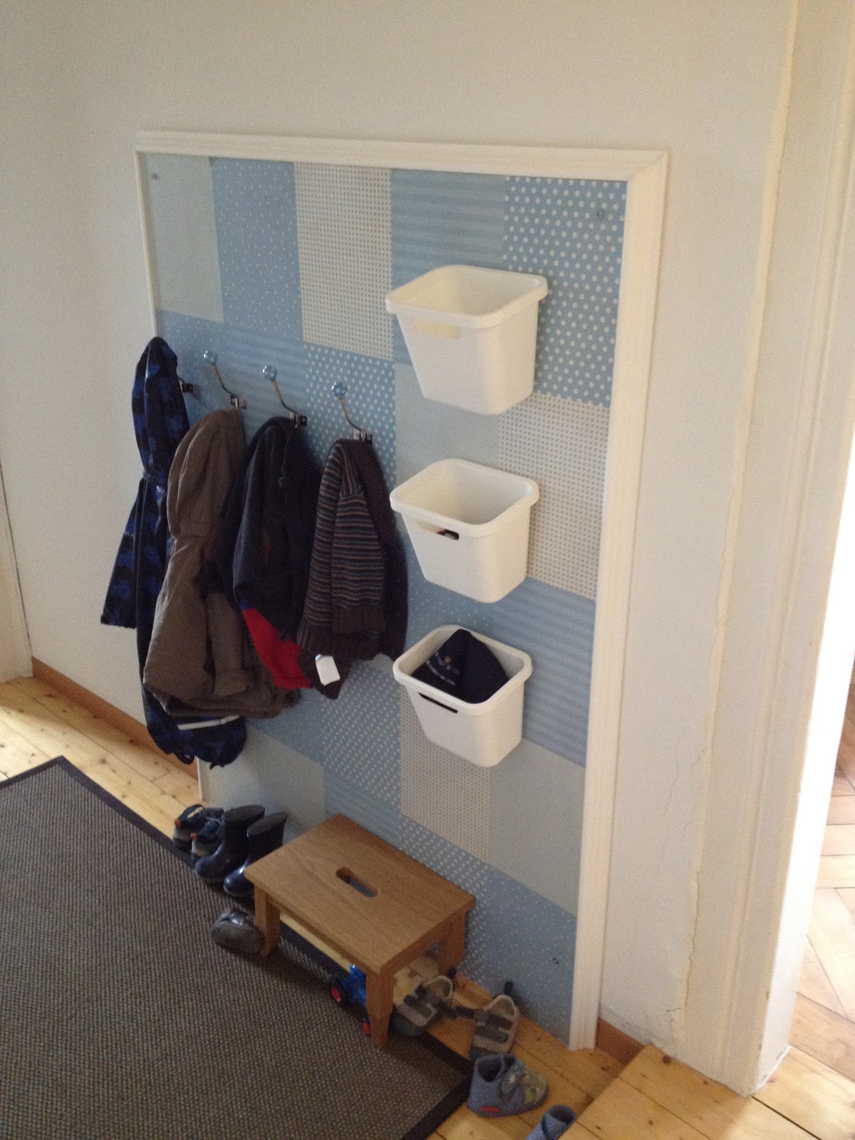 Ina's Kreativwelt: Kindergarderobe selbstgemacht