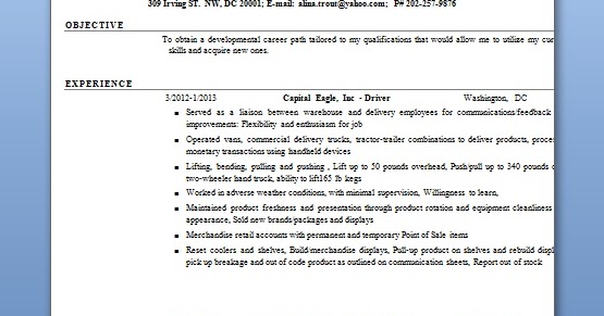 Liaison Sample Resume Format in Word Free Download