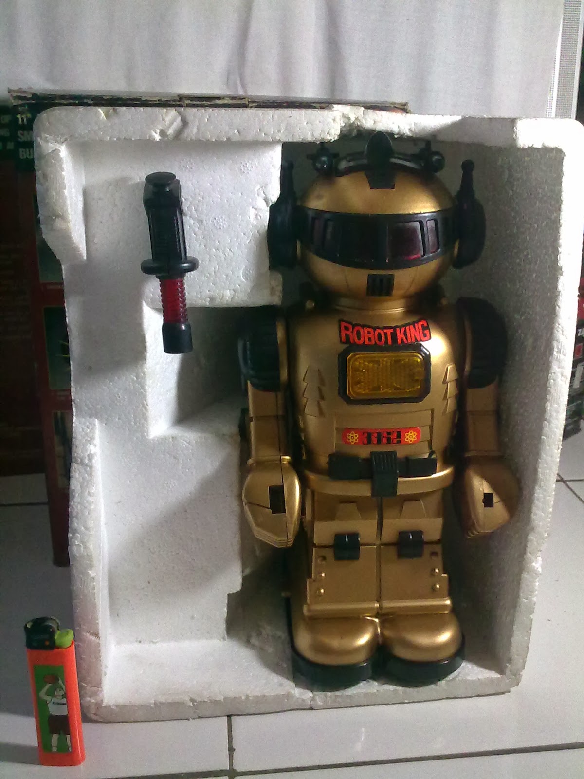 JADULCOLLECTIBLES: MAINAN JADUL ROBOT KING 1987 MAYCROWD LTD