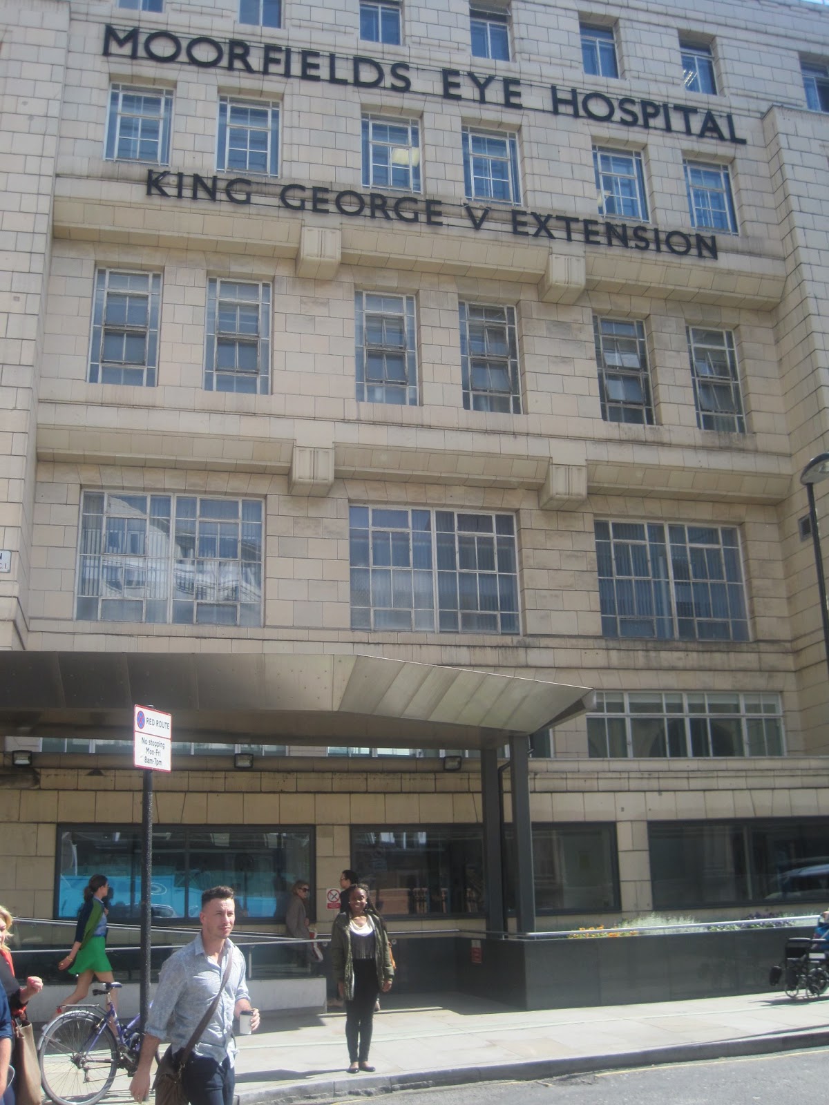 Michelle's blog - Module 6 London: Moorfields Eye Hospital - Mackellar Ward