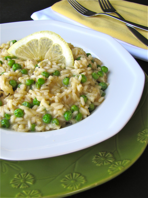 Susi's Kochen Und Backen Adventures: Lemon Risotto with Peas, Proms and ...
