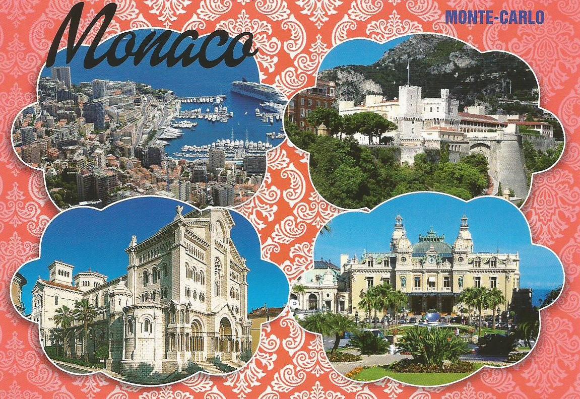 Cartes i postals d'arreu: Carta i postal de Mònaco
