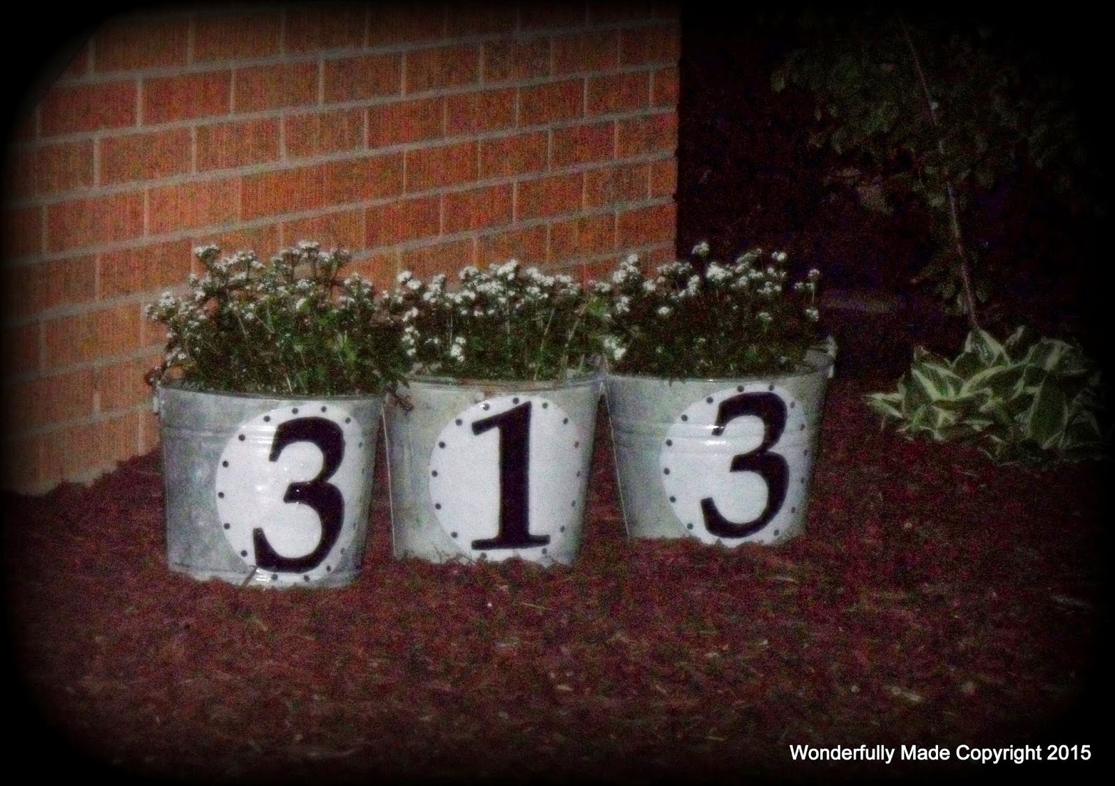 "Wonderfully Made": Bucket House Numbers Feature