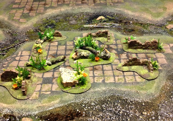 The Mandulian Chapel: Swamp Board Area Terrain