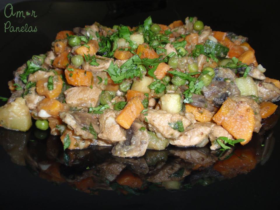 Amor e Panelas: Frango com batata doce