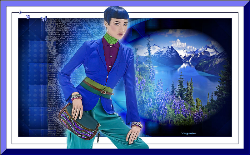 Le blog de Libellule: Morpho bleu