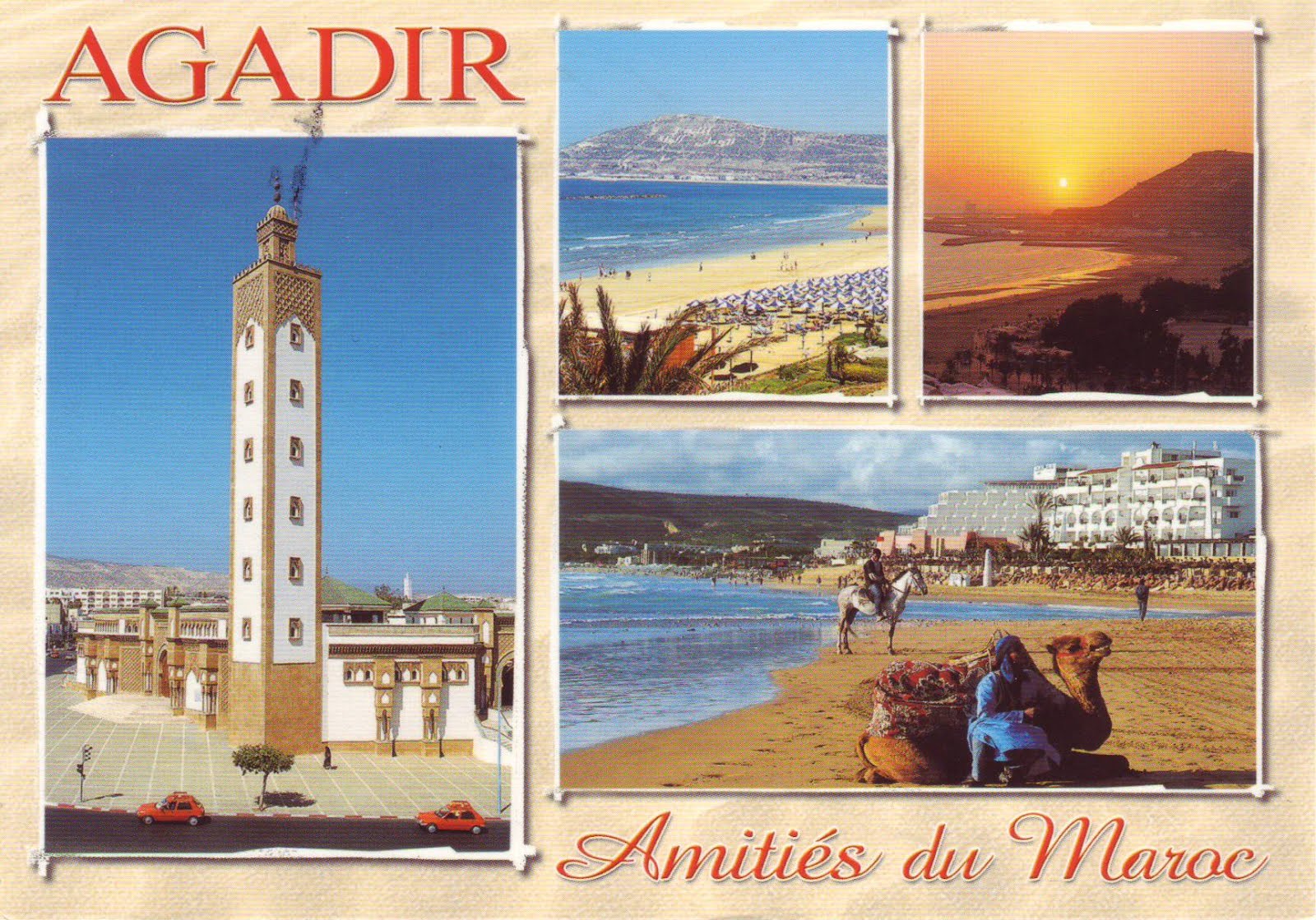 The World in Postcards - Sabine's Blog: Agadir, Morocco