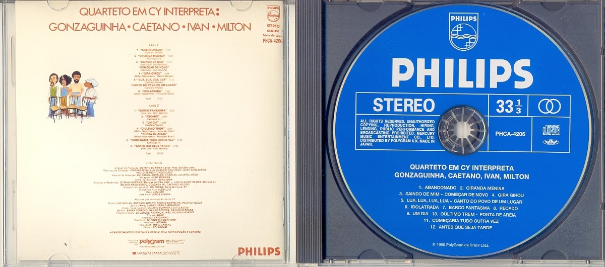 Caetano Veloso ...en detalle.: 1974 - LUA, LUA, LUA, LUA