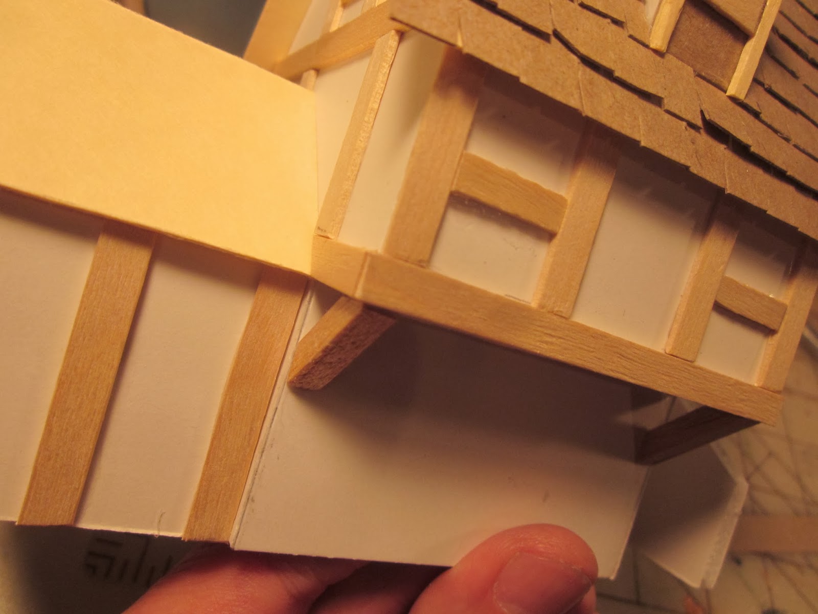 Battleground Hobbies: How To Build a Half Timber House - Part Two, The ...