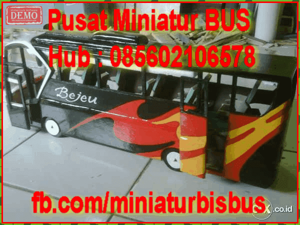 Miniatur Bis Bus | 085602106578: Miniatur Bus Bis Esa jaya , Miniatur ...