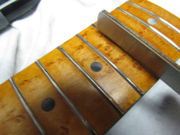 Fret Level and Crown DIY Crawls Backward (When Alarmed)