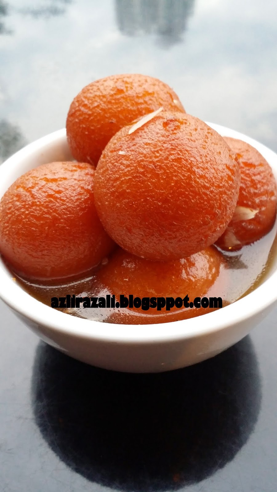 Dari Dapur AZLI RAZALI: Gulab Jamun Manisan India
