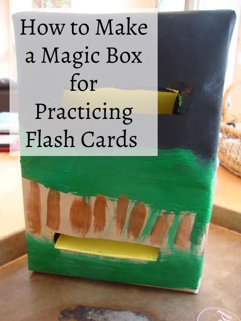 Making Magic Boxes for Practicing Flashcards