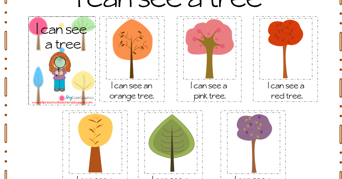 ESL/EFL Preschool Teachers: Trees