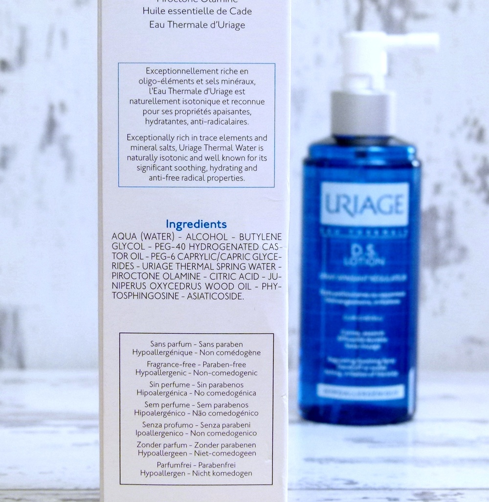 1001 Pasji: Uriage D.S Lotion Regulating Repairing Spray