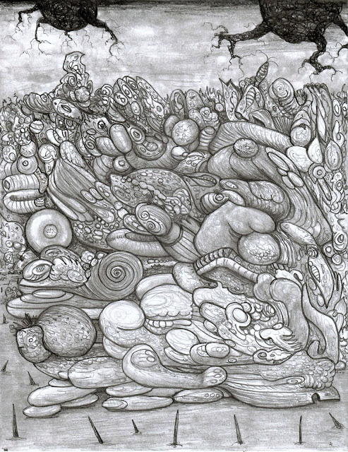 JR's art of the mind: Art of the Mind - in pencil