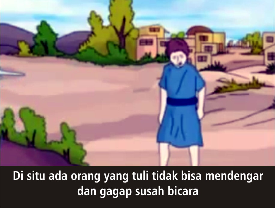 Komik Alkitab Anak: Tuhan Yesus Menyembuhkan Orang Tuli Komik Alkitab Anak: Tuhan Yesus Menyembuhkan Orang Tuli