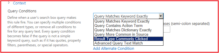 SharePoint 2013 Query Rules