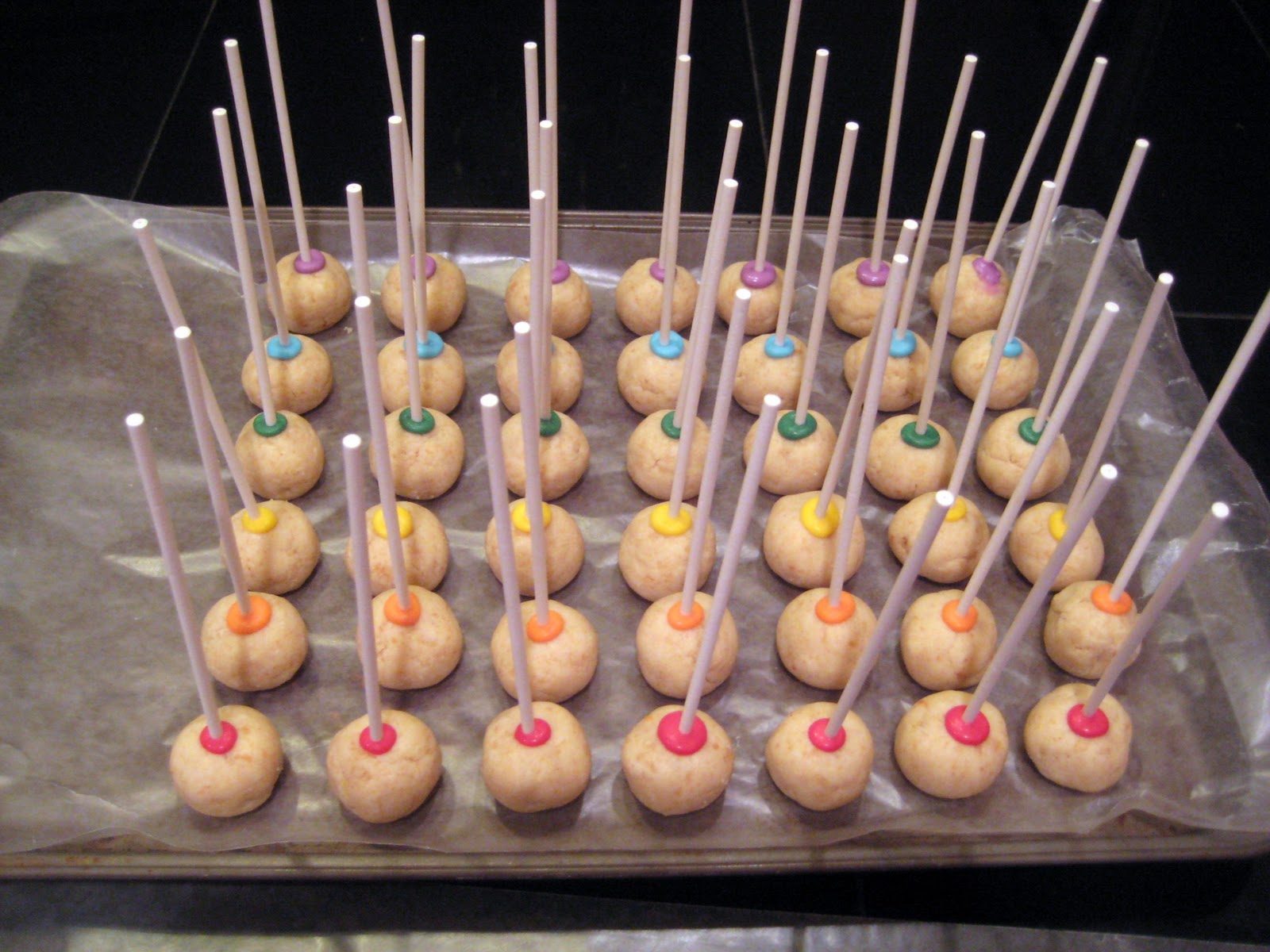 Thank Heaven for Little Swirls: Rainbow Cake Pops & Truffles