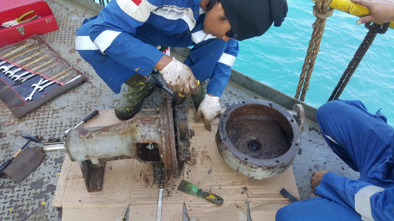 Merubah Gland Packing Menjadi Mechanical Seal Pada Pompa Centrifugal