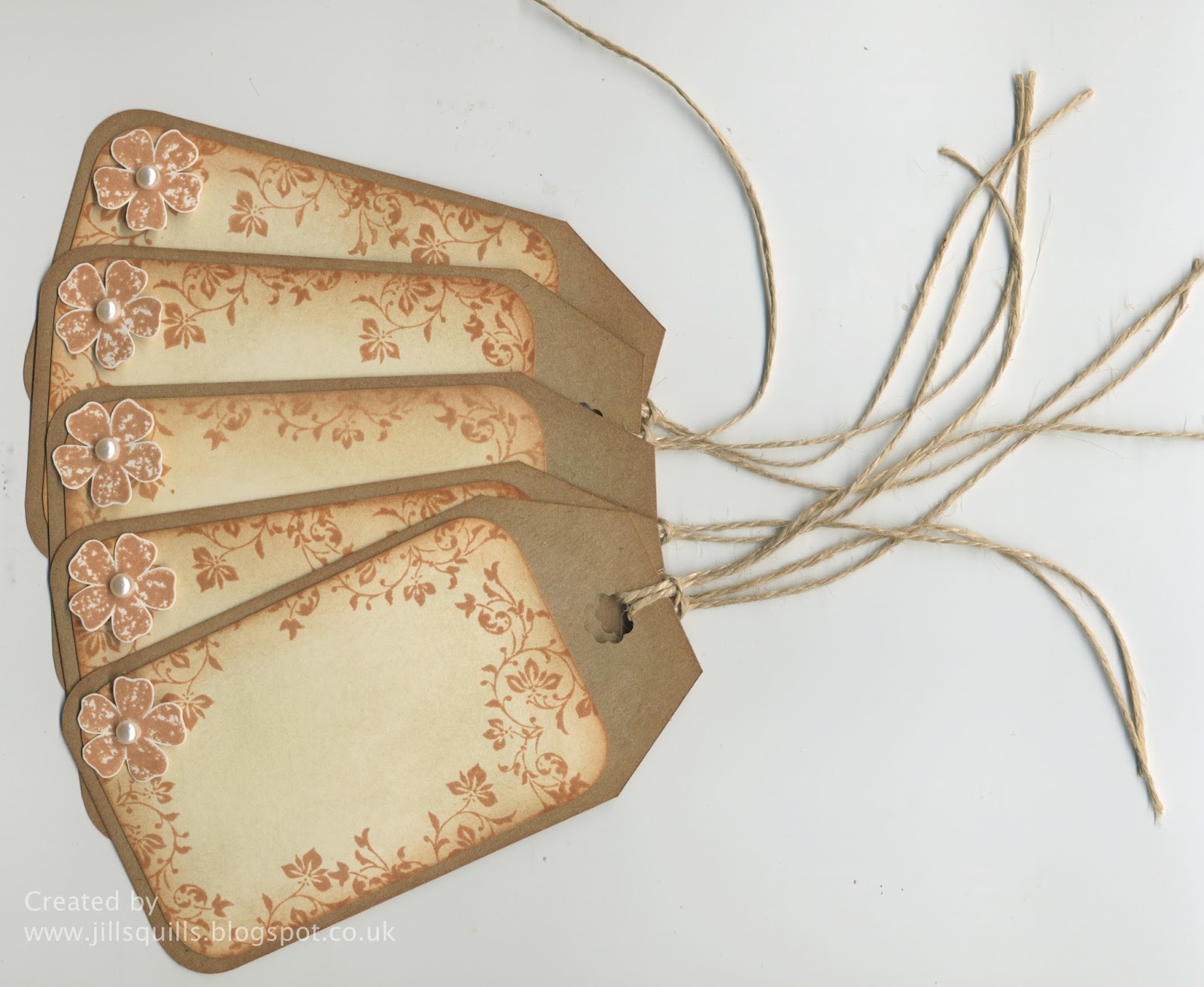 Jill's Quills: Vintage tags