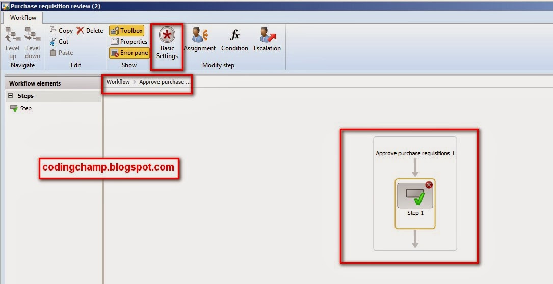 Coding Champ: WorkFlows in Microsoft Dynamics Ax 2012 Part 1 Coding Champ: WorkFlows in Microsoft Dynamics Ax 2012 Part 1