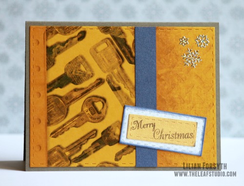 Masculine Christmas Cards - The Leaf Studio