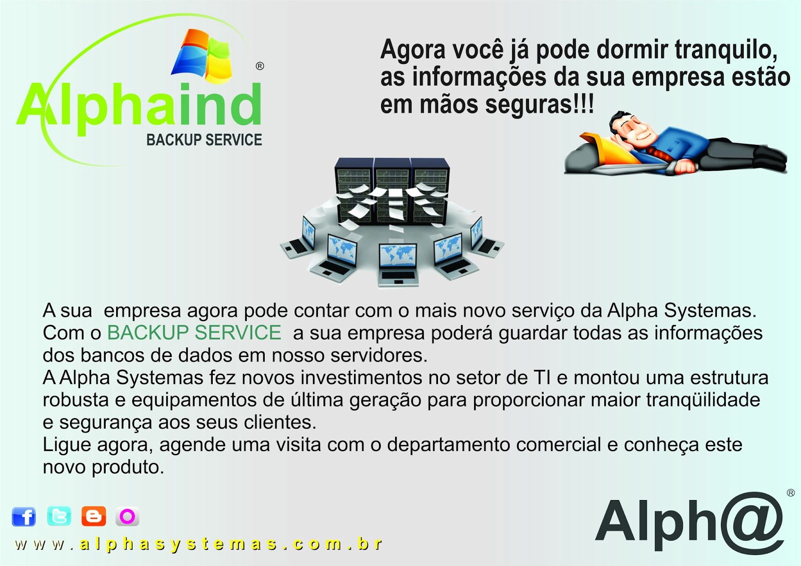 BACKUP SERVICE | Alpha Sistemas
