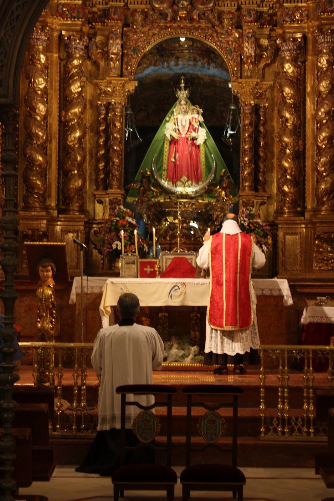 CATHOLICVS: Primera Santa Misa tradicional en el Santuario de Nuestra ...