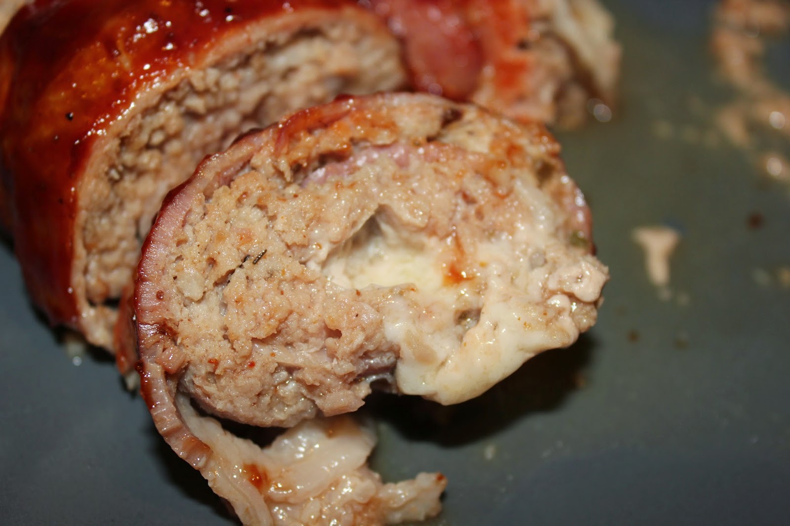 Jessica's Cookery: BBQ Bacon Sushi