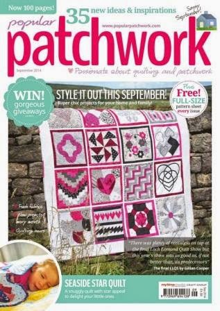 Журналы по вязанию и рукоделию.: Popular Patchwork – September 2014