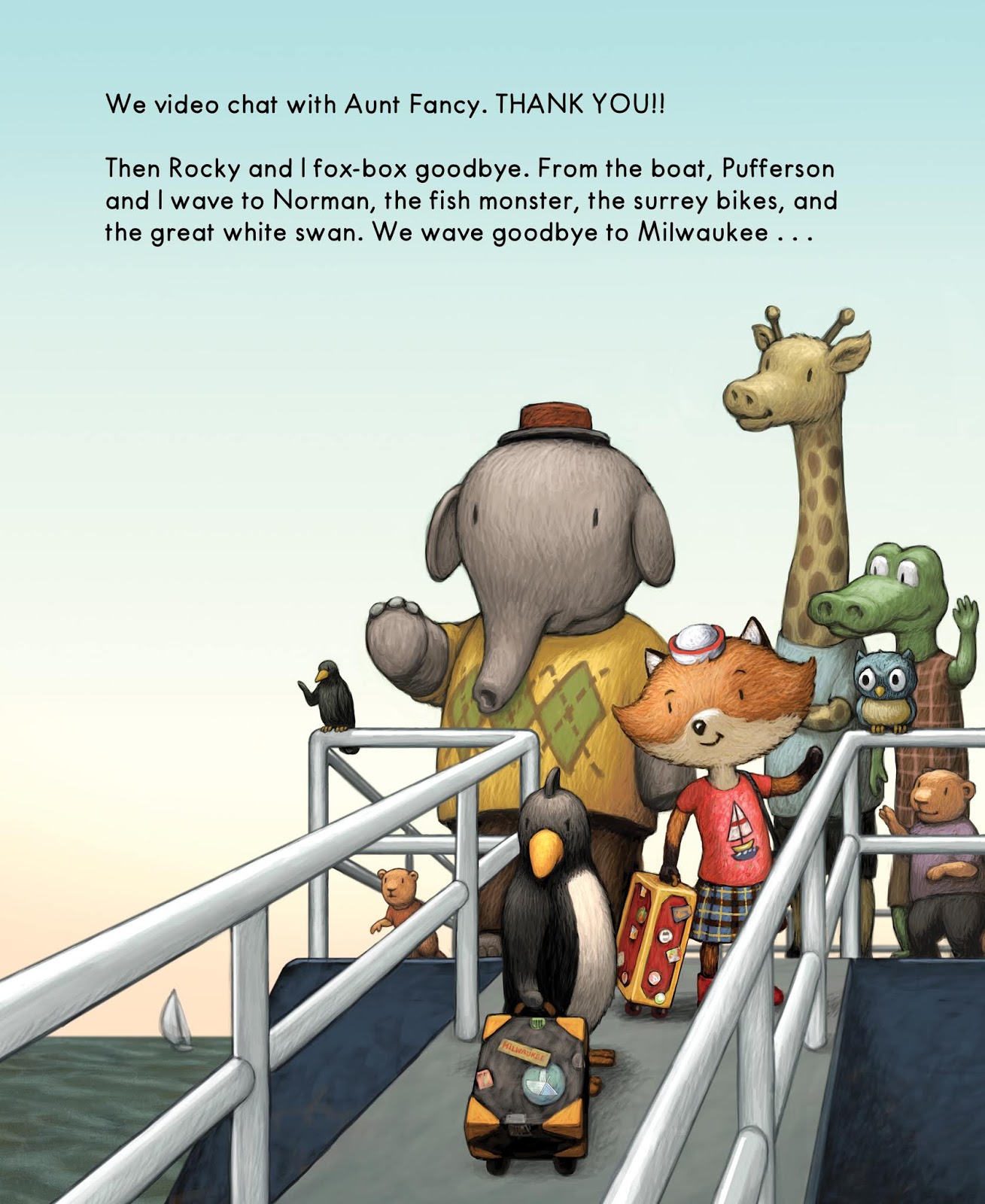 Carol Baldwin's Blog: Lulu & Rocky in MILWAUKEE: A Grandmother/Grandson ...